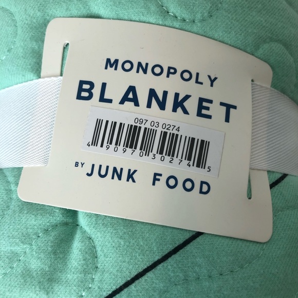 Junk Food Clothing | Bedding | Junk Food Monopoly Blanket New | Poshmark